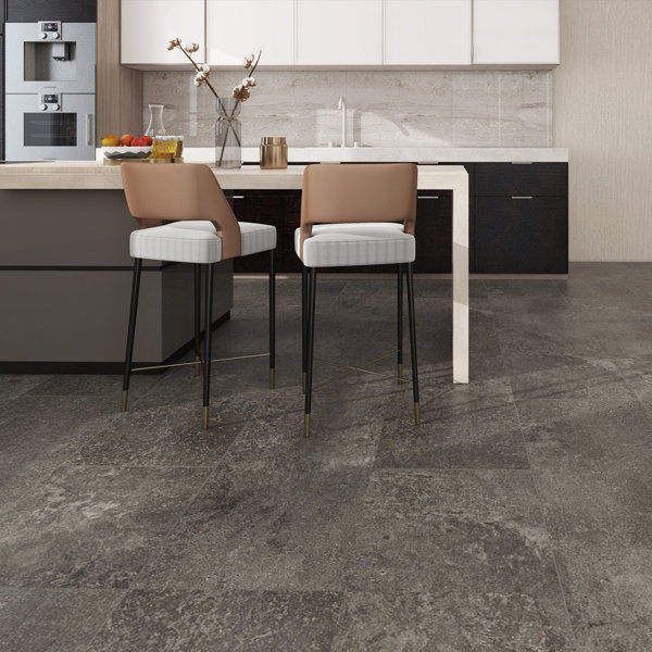 Dotfloor LIBRA 6.0MM 12MIL 12 in. W x 24 in. L WATERPROOF SPC VINYL FLOORING (24.02 SQ. FT ...